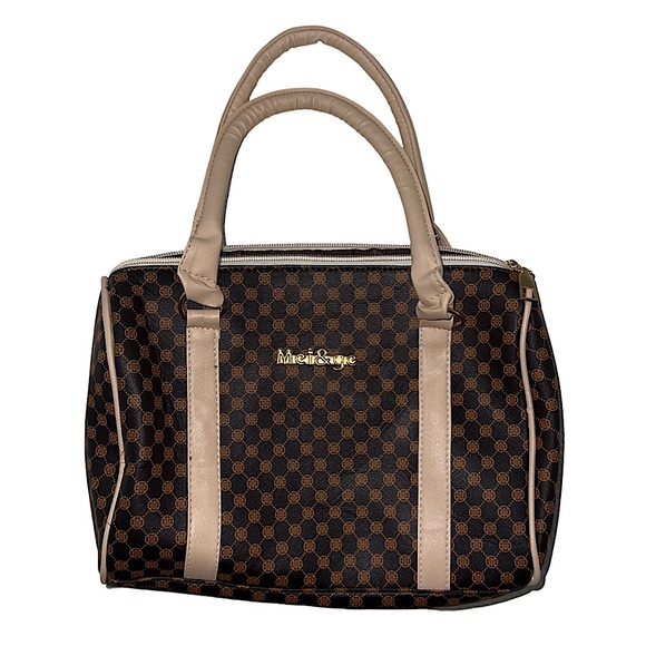 Mei&ge | Bags | Meige Brown Handbag Purse Crossbody With Wallet Pouch ...